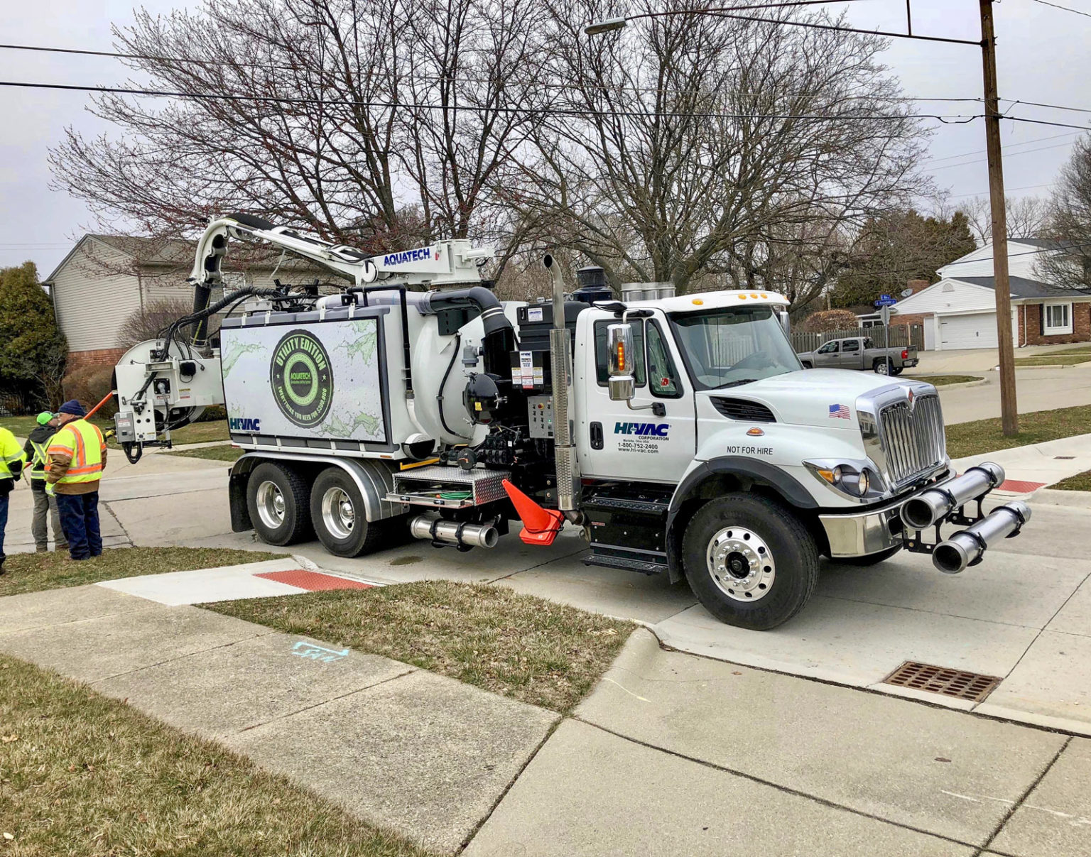 Aquatech® Sewer Cleaning Trucks - Utility Edition - Bortek PWX