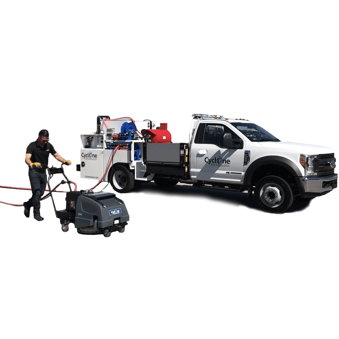 Cyclone CY5500SK2 Deep Cleaning & Recovery Pressure Washer System ...