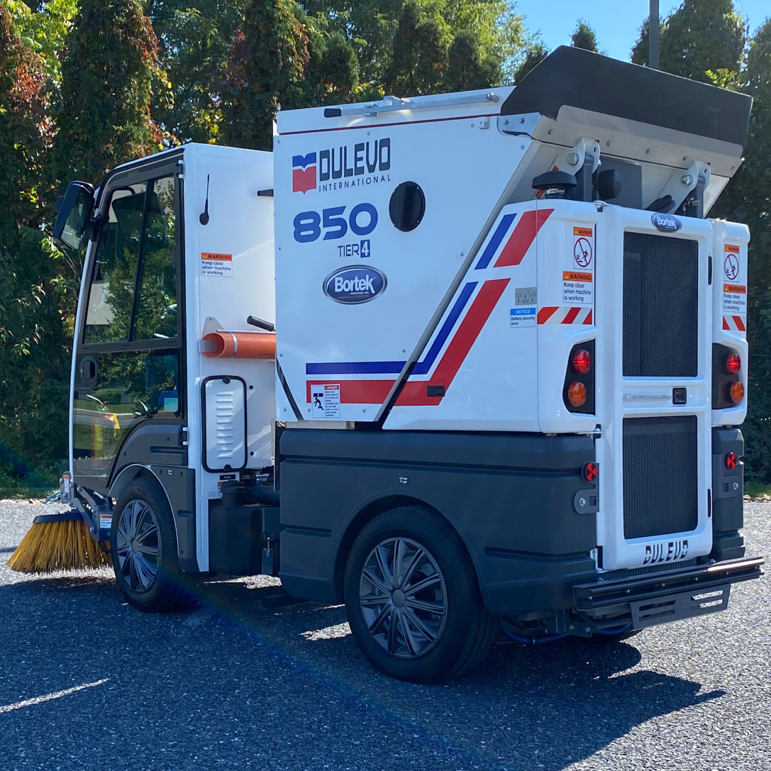 Dulevo 850 Mini Sweeper - Bortek PWX