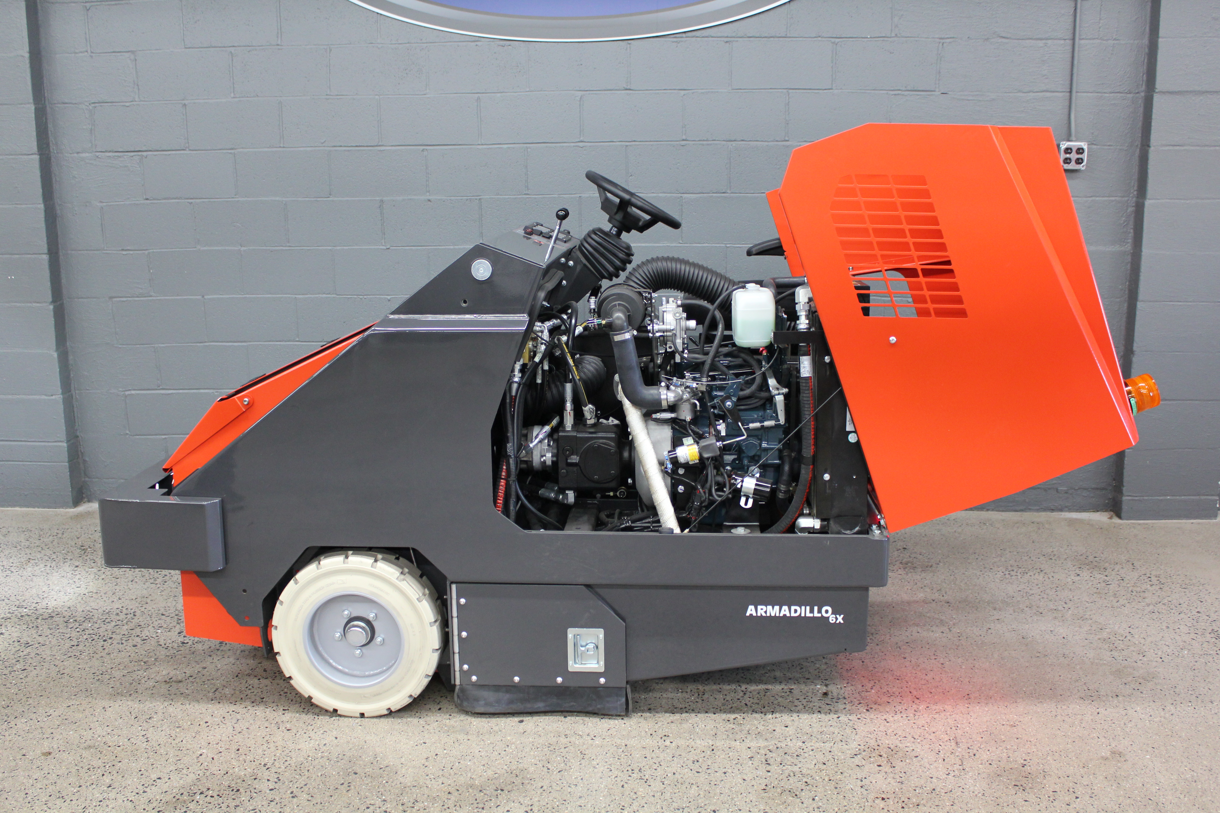 PowerBoss Armadillo 6X Floor Sweeper - Bortek PWX