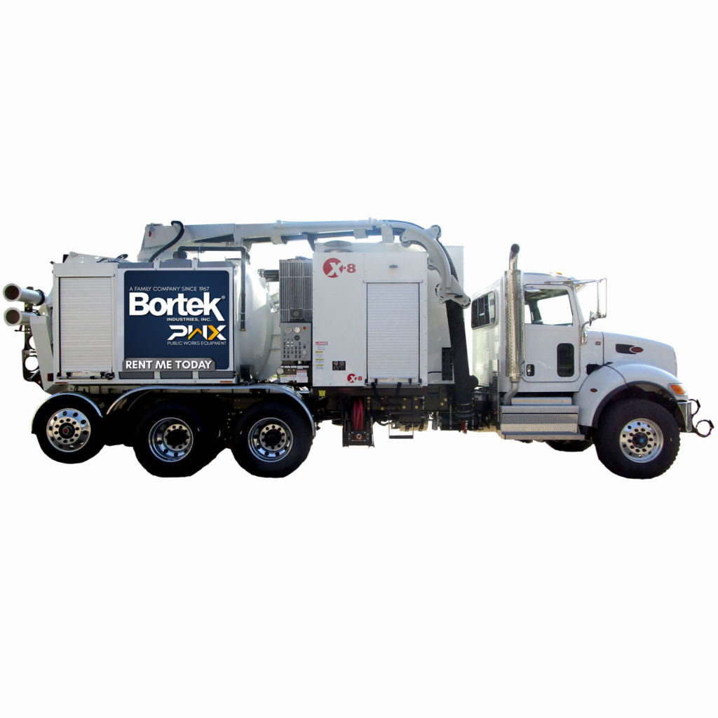 X-Vac X-8 Air & Hydro Excavator - Bortek PWX