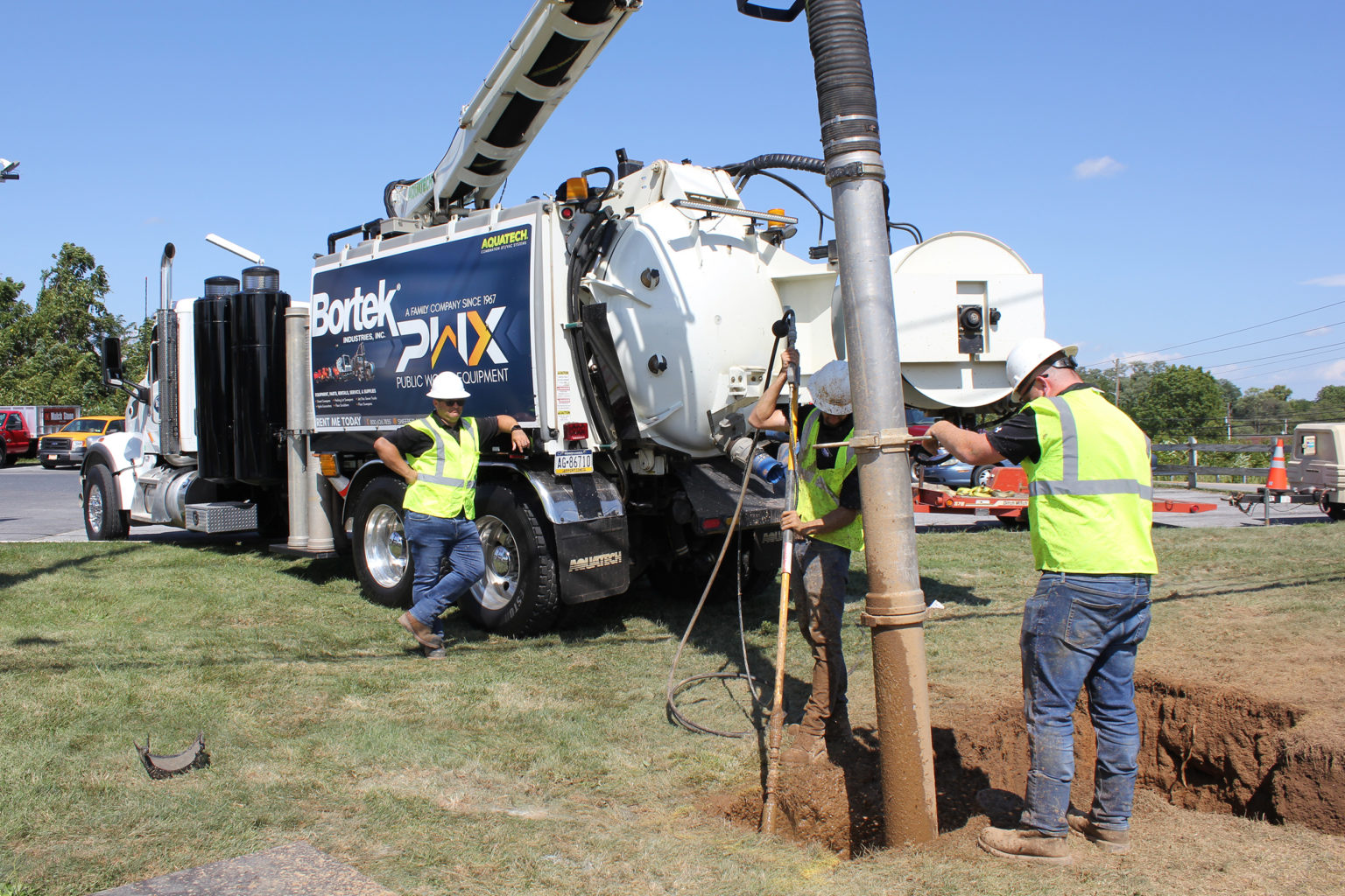 Aquatech® B-Series Jet/Vac Truck - Bortek PWX