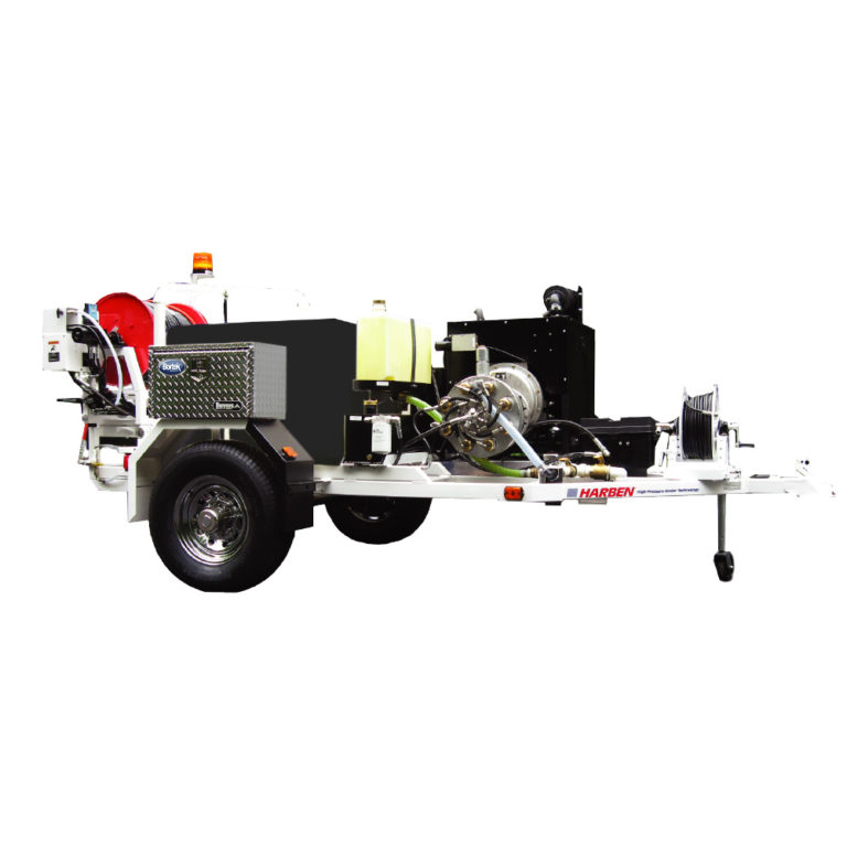 Harben E-180 Jetter Trailer - Bortek PWX