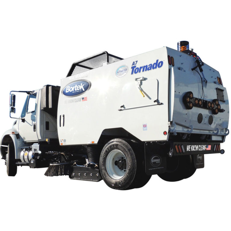 Schwarze A7 Tornado Street Sweeper - Bortek PWX