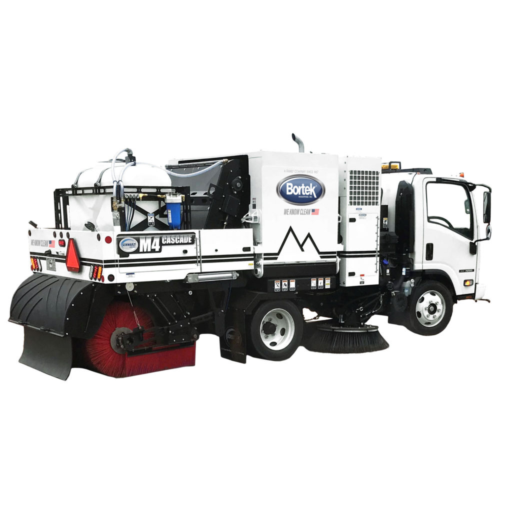 Schwarze M4 Cascade Street Sweeper - Bortek PWX