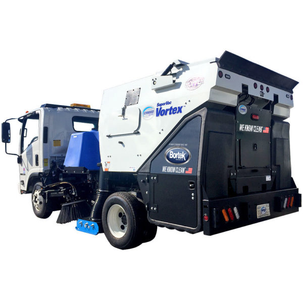 Schwarze SuperVac Vortex Sweeper - Bortek PWX