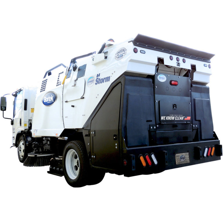 Schwarze A4 Storm Street Sweeper - Bortek PWX